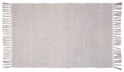 Šedá koupelnová podložka z recyklovaného plastu Wenko Gata, 50 x 80 cm
