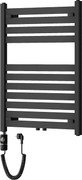 Mexen Uran, elektrické topné těleso 800x600 mm+ topná tyč 600 W, černá, W105-0800-600-2600-70