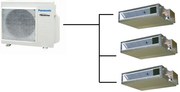 Kanálová Klimatizace Panasonic 1+3 (2kW + 2kW + 2kW) Multi-split R32