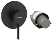Hansgrohe Zesis S - Sprchová baterie pod omítku, s tělesem, matná černá 74618670
