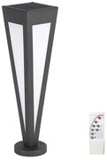 LED Solární lampa LED/2W/3,7V IP65 3000K černá