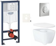 Závěsný wc set do lehkých stěn / předstěnová montáž GROHE Essence SIKOGRSESSA