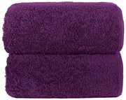 Ručník z egyptské bavlny Graccioza Long Double Loop 700 gsm Purple (fialová)