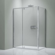 Rohový sprchový kout NT606 FLEX Křídlové dveře