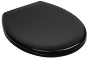 Novoterm WC prkénko NV-Julia Black Soft Close Duroplast