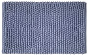 Modrá koupelnová předložka 50x80 cm Aspen Bobble – Bianca