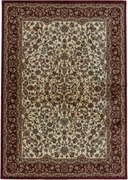 Ayyildiz, Kusový koberec Kashmir 2604 cream, 80x150, červená, chodba / předsíň