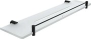 Nimco Bormo - Polička, délka 50 cm, matná černá BRC X450-X-90