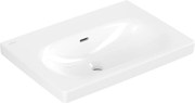 Villeroy & Boch Skyla - Umyvadlo 65x46 cm, s přepadem, bez otvoru pro baterii, alpská bílá 5A516701