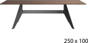 Desalto designové jídelní stoly Cast (250 x 100 cm)
