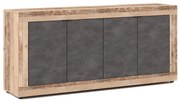 Komoda RUNEA světle hnědá/antracit 5907758729519