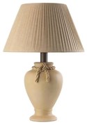 ONLI - Stolní lampa TRECCIA 1xE27/22W/230V 65 cm béžová