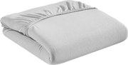 XXXLutz ELASTICKÉ PROSTĚRADLO, žerzej, barvy stříbra, 100/200 cm Esposa - Prostěradla - 007960002812