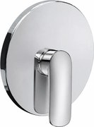 Mereo, Mereo Sprchová podomítková baterie bez přepínače, Pego, Mbox, kulatý kryt, chrom, MER-CB60105PA