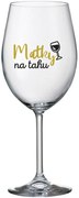 MATKY NA TAHU - čirá sklenice na víno 350 ml