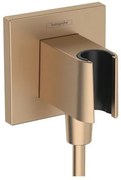 Hansgrohe FixFit E podomítkový vývod se zpětným ventilem kartáčovaný bronz 26889140
