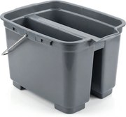 Dvojkomorový kbelík na mop, 18 l