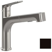 Villeroy & Boch Junis - Dřezová baterie s výsuvnou sprškou, matná černá 92820006