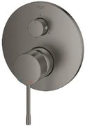 Grohe Essence - Baterie pod omítku pro 3 spotřebiče, kartáčovaný Hard Graphite 24092AL1