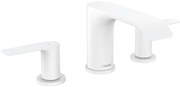 Hansgrohe Vivenis - Umyvadlová baterie s výpustí, 3-otvorová instalace, EcoSmart, matná bílá 75033700
