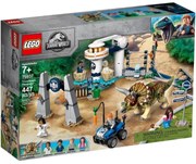 Lego stavebnice lego jurassic world 75937 triceratopsovo běsnění