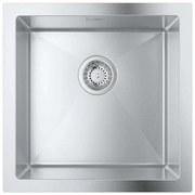 Grohe - Dřez K700 s odtokem, 46x46 cm, kartáčovaná nerez 31578SD1