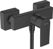 Hansgrohe Vernis Shape, nástěnná sprchová baterie, černá matná, 71650670