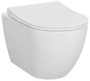 VitrA S60 wc závěsné bílé včetně sedátka, zadní odpad 7510-003-6319