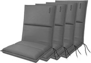 Doppler CITY 4419 - set 4 ks polstrů na křeslo s nízkým opěradlem
