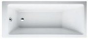 Laufen Pro - Vana s konstrukcí 160x70 cm, bílá H2339510000001