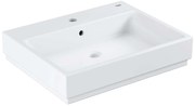 Grohe Cube Ceramic - Umyvadlo s přepadem, 60x49 cm, PureGuard, alpská bílá 3947300H
