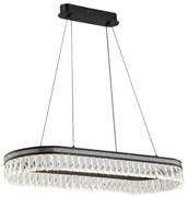 LED Stmívatelný křišťálový lustr na lanku THALIA LED/50W/230V 3000-6000K + DO