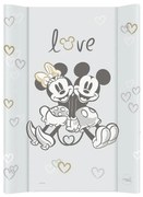 | CebaBaby - Přebalovací podložka s pevnou deskou dvouhranná DISNEY 50x70 cm šedá | TH-203-127-666