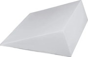 Bellatex Klínový podhlavník Šedá 80x50x20 cm