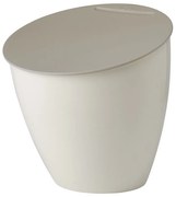 Krémová nádoba na kompostovatelný odpad 2,2 l Nordic white – Mepal