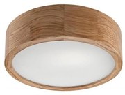 Stropní svítidlo OAK 1xE27/60W/230V dub pr. 27,5 cm