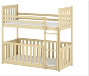 Legno Dětská patrová postel Kryštof borovice Rozměr (cm): 80x160