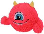 Nafukovací chlupatý míč Monster růžová, pr. 23 cm