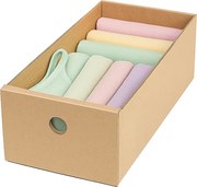 KARTON PAK Úložné boxy na oblečení, organizéry do skříně EKO KARTON 18x40x13cm - zásuvka