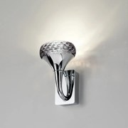 Axolight Fairy, designové nástěnné svítidlo,  1x6,6W LED, kouřové sklo, výška 14,7cm