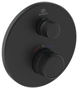 Ideal Standard CeraTherm Navigo - Termostatická sprchová baterie pod omítku, hedvábná černá A7295XG
