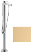 Hansgrohe Finoris - Vanová baterie do podlahy, s příslušenstvím, kartáčovaný bronz 76445140
