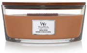 WoodWick vonná svíčka s dřevěným knotem Elipsa Santal Myrrh 453,6 g