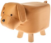 Béžová dětská stolička Dog – Dakls