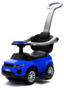 Dětské hrající odrážedlo s vodící tyčí SUV 3v1 Baby Mix modré