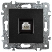 Elhard Datová zásuvka Royal RJ45, černá YK2121B