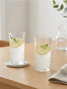 Sinsay - Sklenice s reliéfním vzorem 2 pack - clear