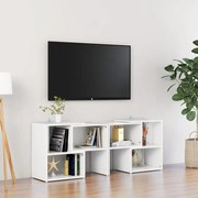 TV skříňka bílá 104 x 30 x 52 cm kompozitní dřevo
