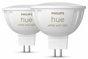 Philips Hue 8719514491649 žárovka LED WACA Bluetooth GU5.3 MR16, 2 ks