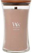 WoodWick Vonná svíčka váza velká Patchouli Creme, 609 g